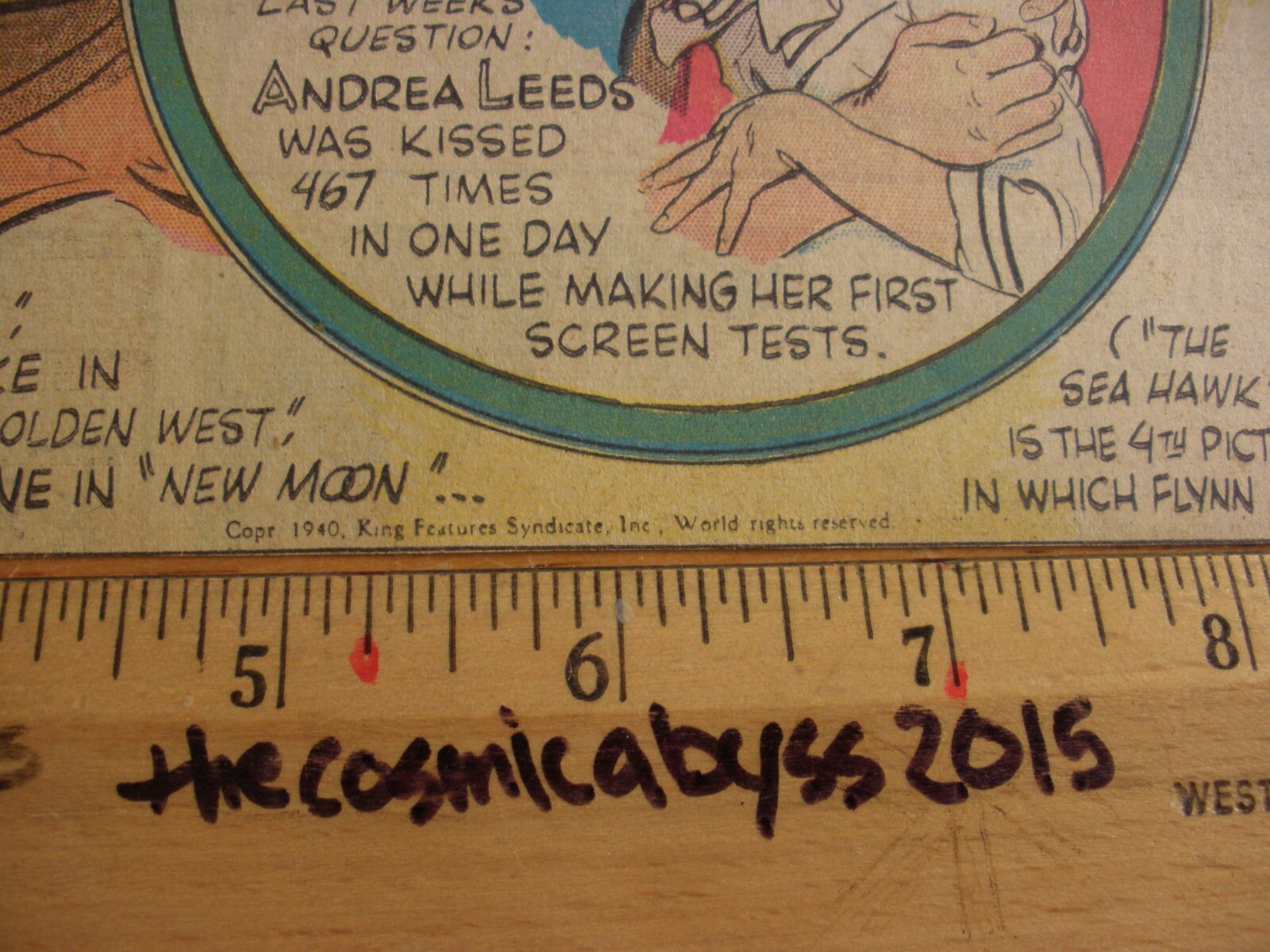 Errol Flynn Jeanette MacDonald A Leeds Seein' Stars Feg Murray 1939 ...