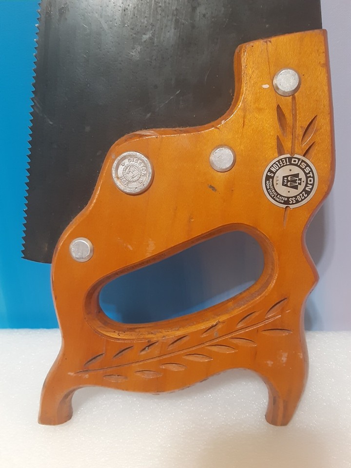DISSTON 220-SS Teflon Coated Carpenters Hand Saw Porter USA | eBay