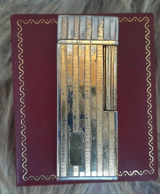 Vintage Colibri Lighter Engraved Gold Color Working Tobacciana ...