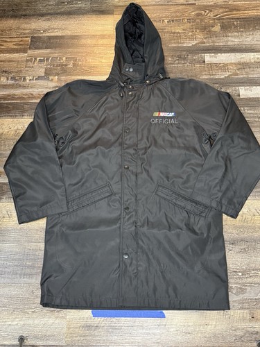 NASCAR Official Cintas Men Satin Polyester Waterproof Jacket Size S ...