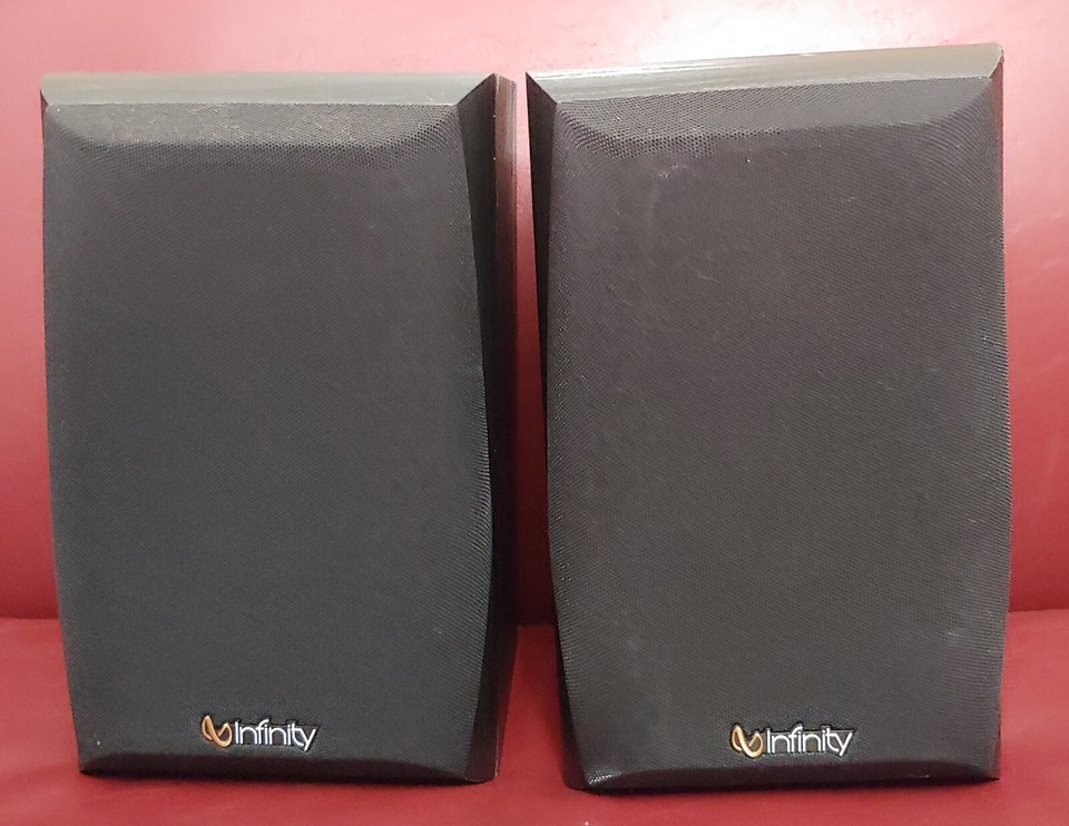 Infinity Primus 140 HCS SAT Stereo Bookshelf Speakers 8Ohm Black ...