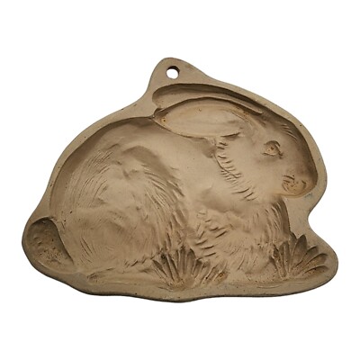 Bunny Rabbit Baking Mold Brown Bag Cookie Art Hill Design Inc 1983 ...