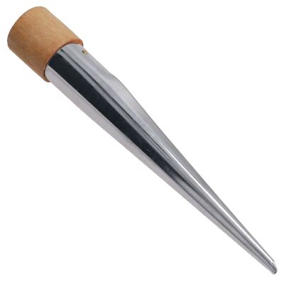 17cm 7" Hollow Marlin Spike Splicing Fid Wood and Stainless Steel Rope ...