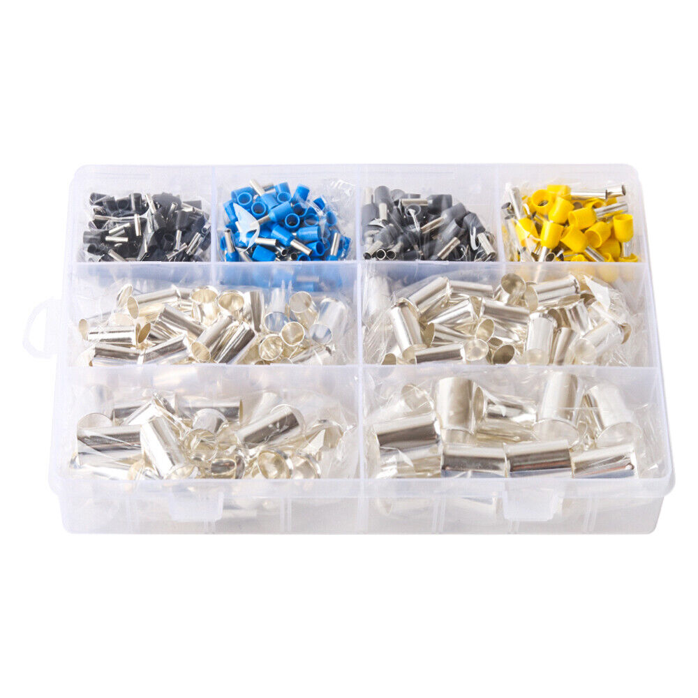 440pcs Wire Ferrules Kits Ferrules Wire Ends Terminals Crimp Terminal ...