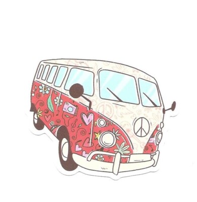 PETIT AUTOCOLLANT - COMBI : VW VOLKSWAGEN AUTO CAR / LITTLE STICKERS | eBay