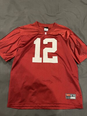 Stanford Football Jersey Andrew Luck Number 12 Shirt youth large | eBay