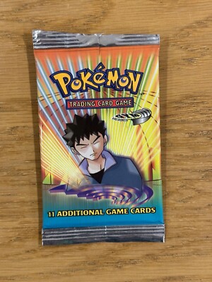 Pokemon Gym Heroes booster pack wrapper (No Cards) | eBay Australia