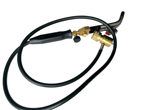 Propane Hand Torch Mapp Gas Welding Brazing Tool Self‑Ignition 5' Hose ...