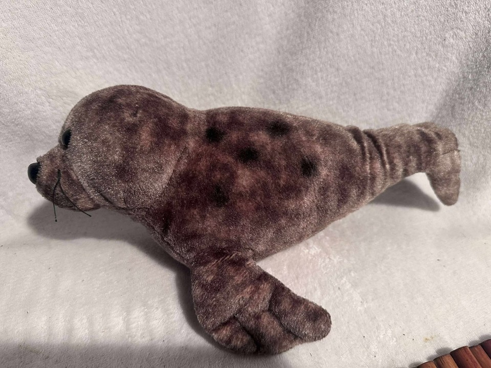 Douglas Speckles Monk Seal Plush Soft Stuffed Sea Lion Toy Surface ...