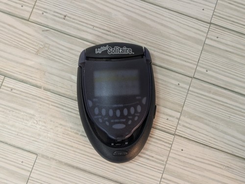 Radica Lighted Solitaire Handheld Electronic Video Game 2003 Gently ...
