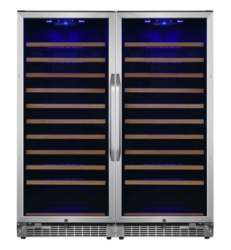 EdgeStar CWR1212SZDUAL 48"W 222 Bottle Capacity Built-In or - Stainless ...