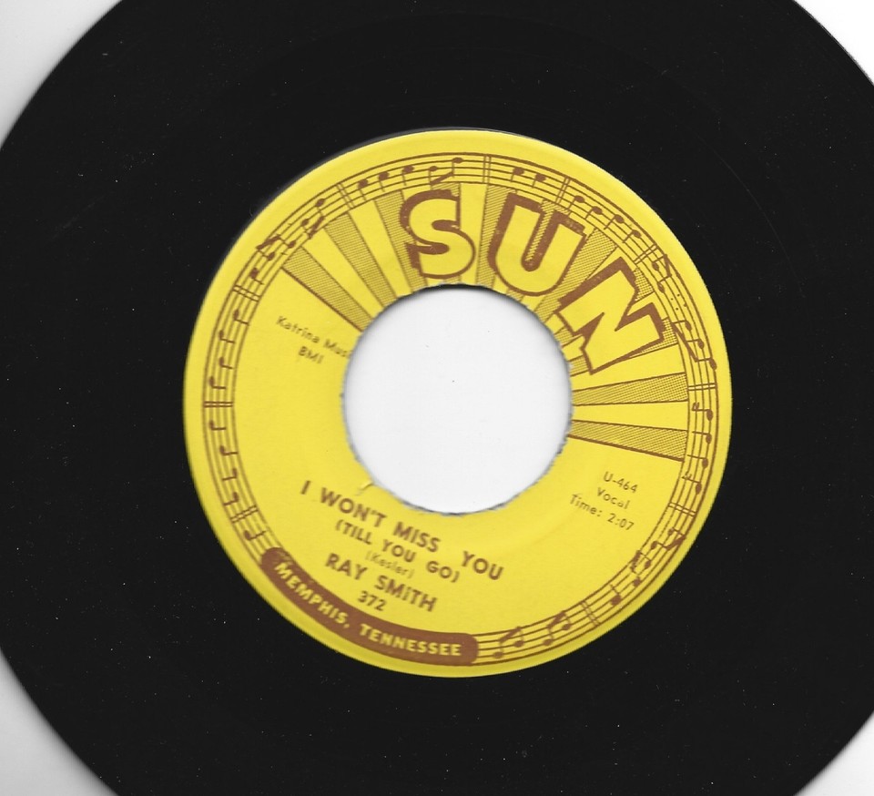 ROCKABILLY 45 - RAY SMITH - TRAVLIN' SALESMAN / I WONT MISS YOU- HEAR ...