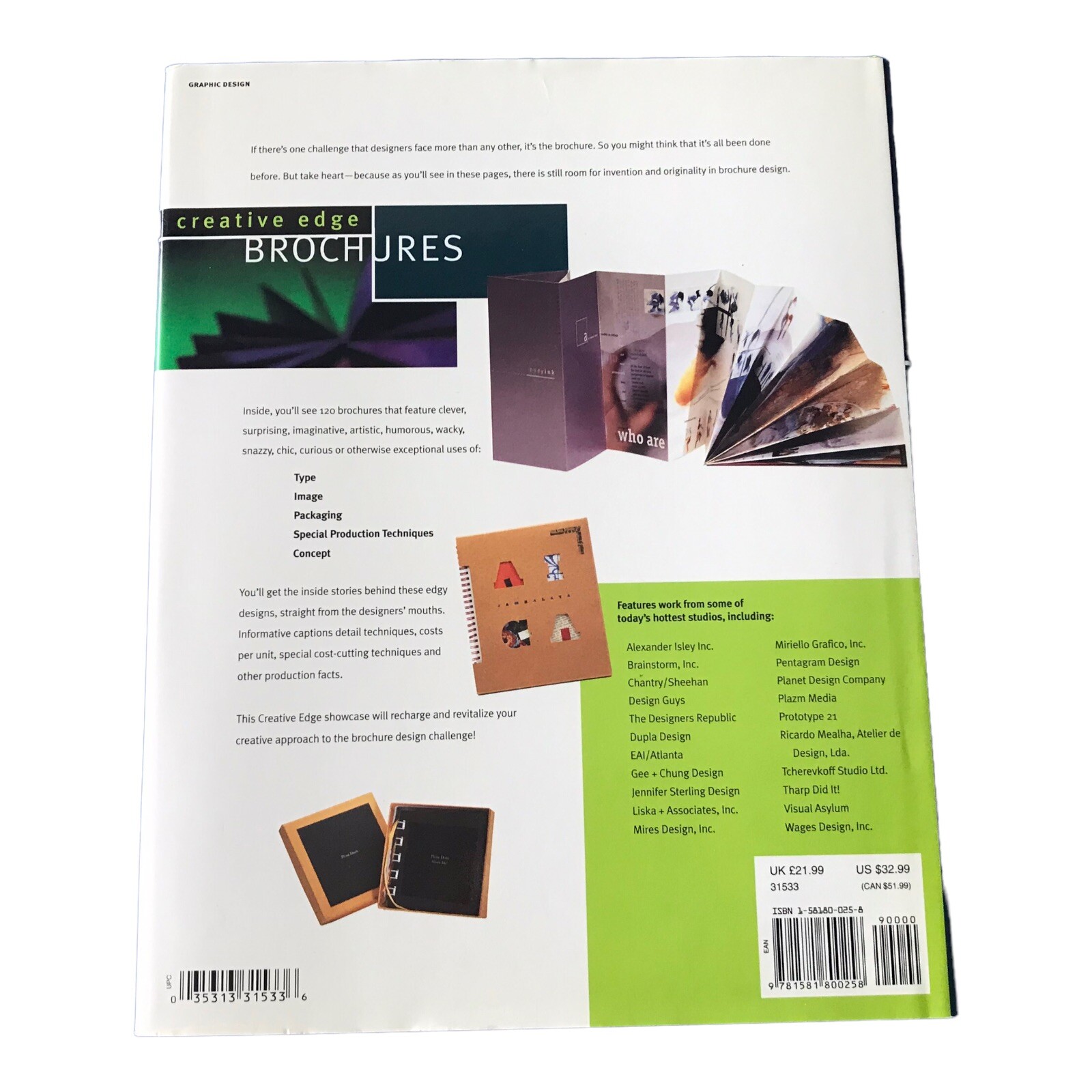 CREATIVE EDGE BROCHURES By Gail Finke - Hardcover 9781581800258| eBay