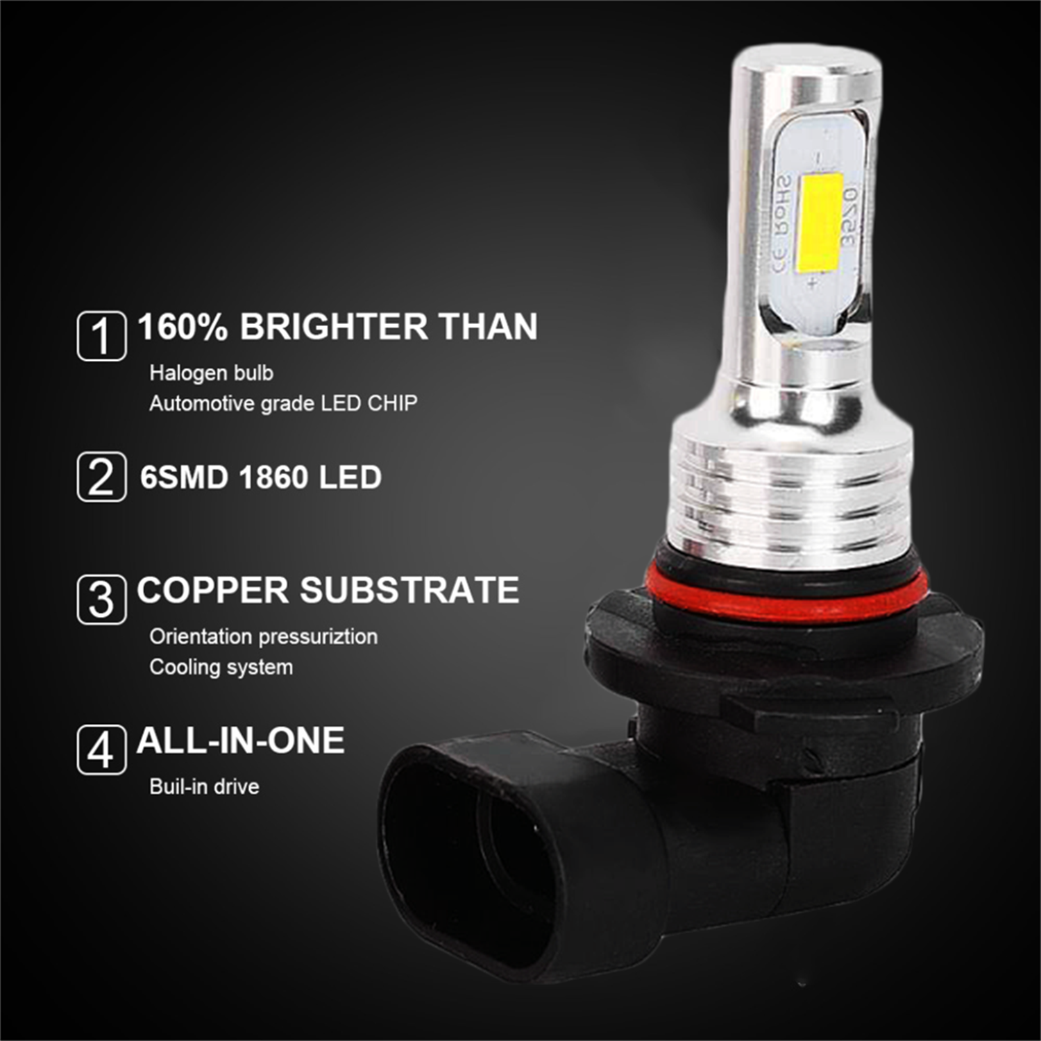 For GMC Sierra 1500 2500 3500 1999-2006 8000K LED Headlight High/Low ...