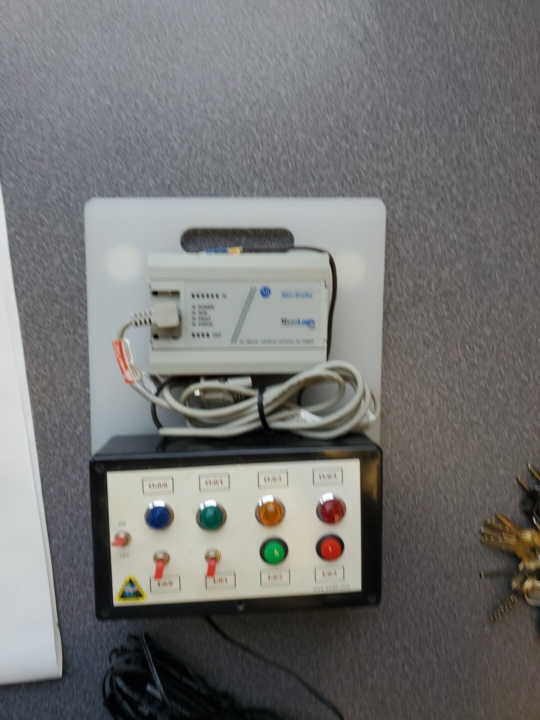 PLC Training Kit BIN95 With Allen Bradley Micrologix 1000 Controller ...