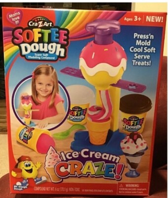 Cra-Z-Art Softee Dough Ice Cream Craze! | eBay