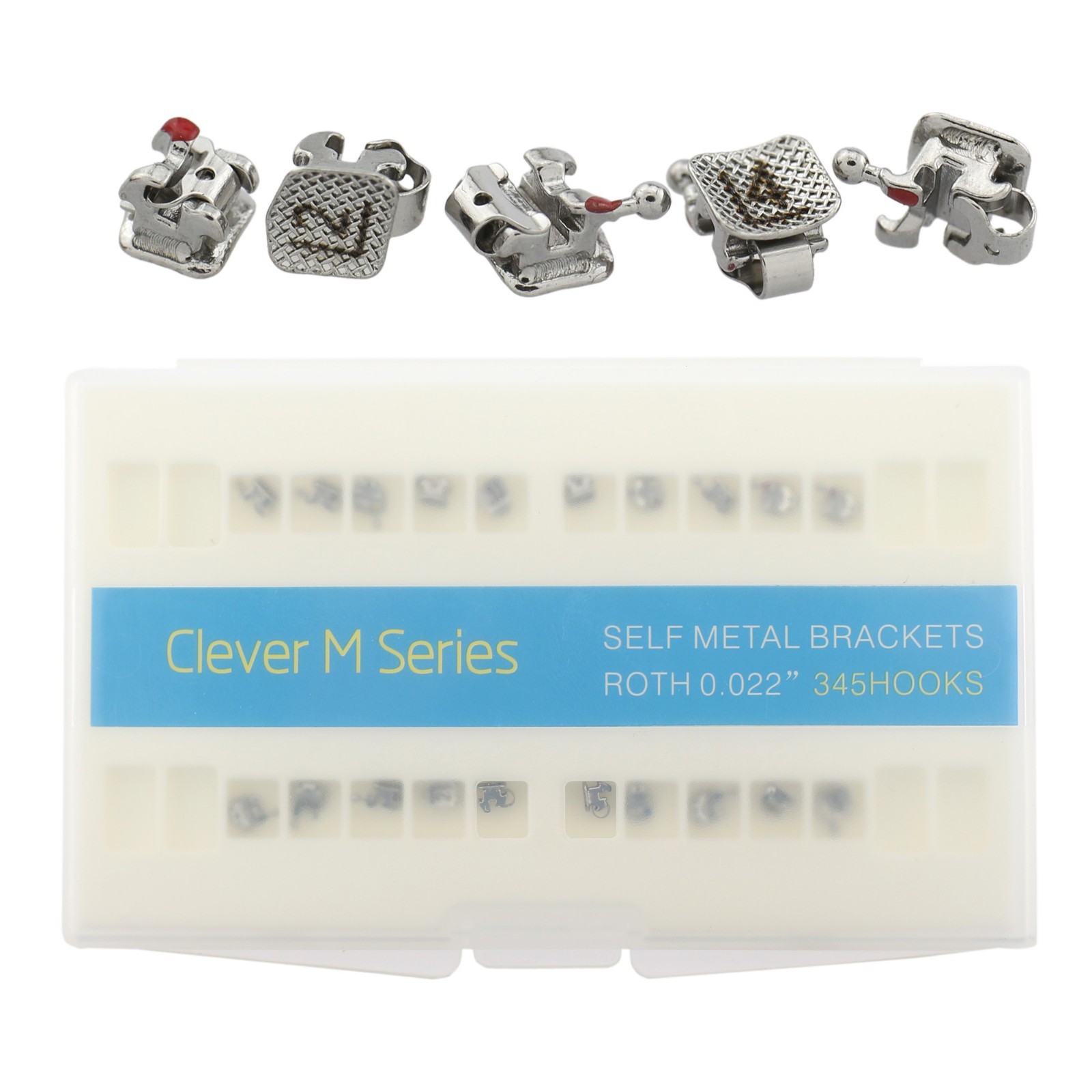 Dental Orthodontic Interactive Self Ligating Metal Bracket Roth 022 345 ...