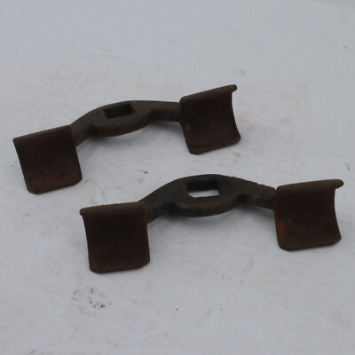 Pair of Early 1900'S Car Carriage Top Saddle Prop for Folding Top Rest ...