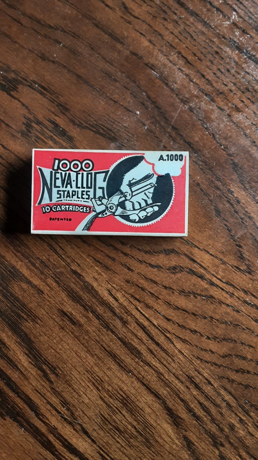 Neva-Clog A1000 staples for Neva-Clog s100 stapler box of 1000 NOS | eBay