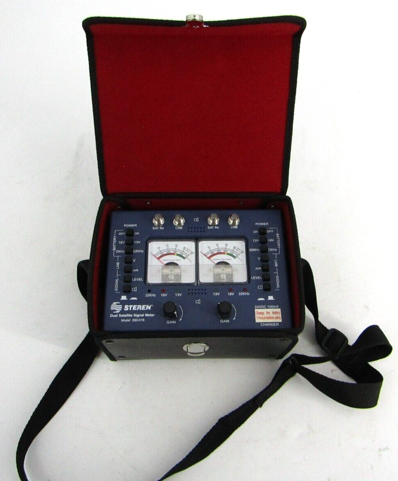 Satellite Signal Meter Analog Finder Antenna Testing Level, Current ...