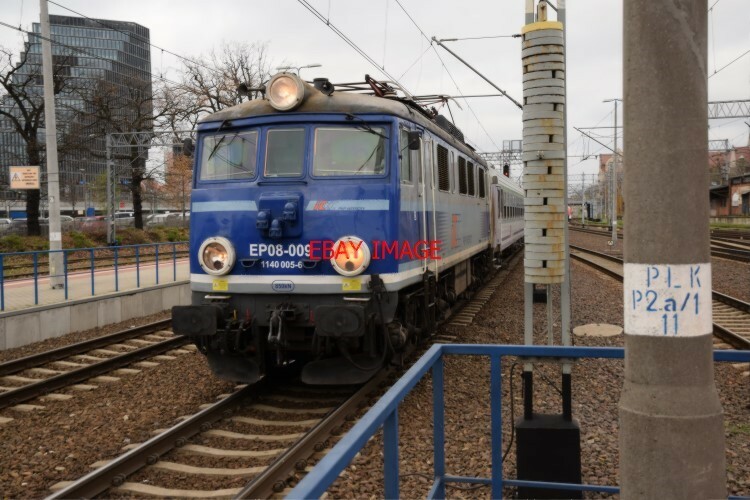 PHOTO POLISH RAILWAYS - PKP CLASS EP08 NO EP08-009 IN PKP INTERCITY ...