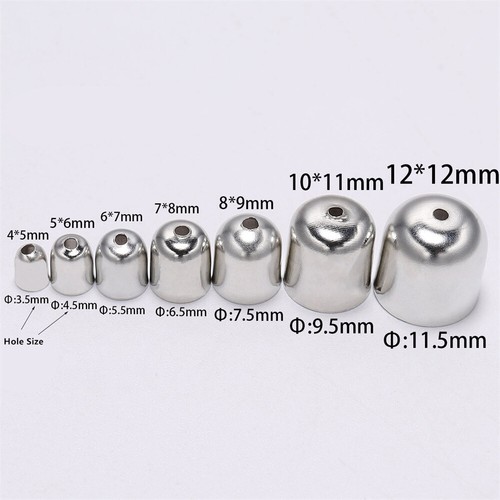 DIY Earring Making Tassel Cap Craft Findings End Caps Stopper Leather ...