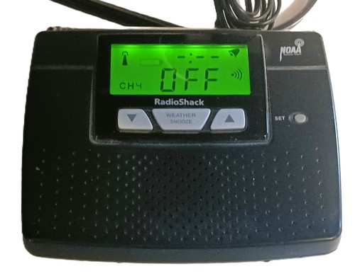 RADIO SHACK: "NOAA Weather Radio w- Alarm Clock" Pre-Owned | eBay