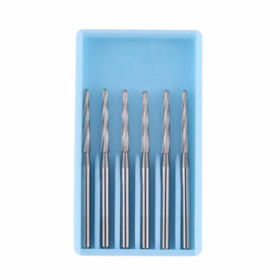 6 Pcs Dental Surgical Carbide Bone Cutters Finishing Burs FG Zekrya Bur ...