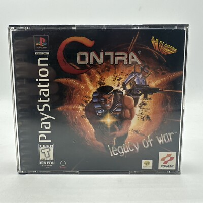 Contra: Legacy of War (Sony PlayStation 1 PS1, 1996) No Manual Or ...