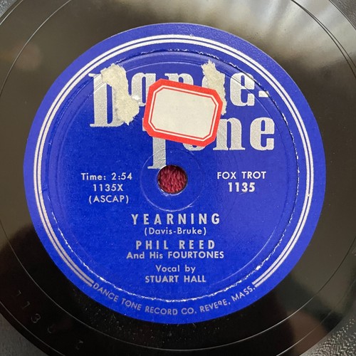 PHIL REED Dance-Tone 1135 78rpm (Jazz, Pop, Vocal) | eBay