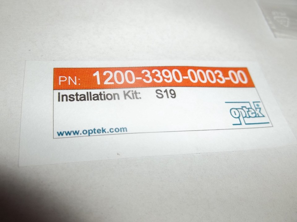 OPTEK DANULAT INSTALLATION KIT S19 1200-3390-0003-00 (GG5) | eBay