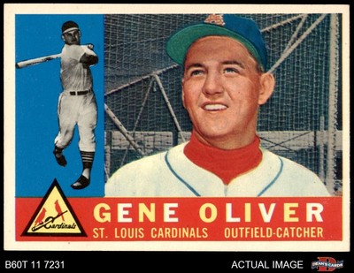 1960 Topps #307 Gene Oliver Cardinals 7 - NM | eBay