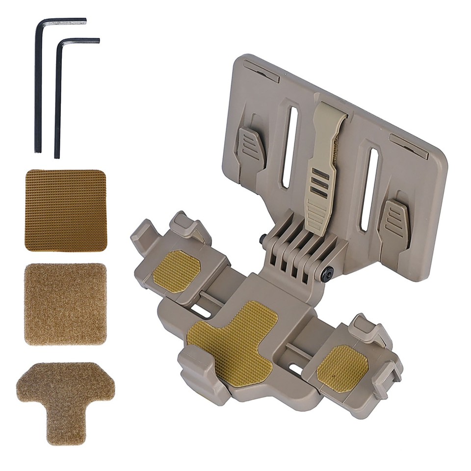 Tactical Molle Chest Phone Navigation Holder Mount Plate Phone ...
