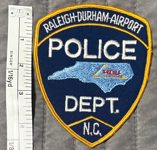 Vintage Raleigh Durham RDU North Carolina NC Airport Police Department ...