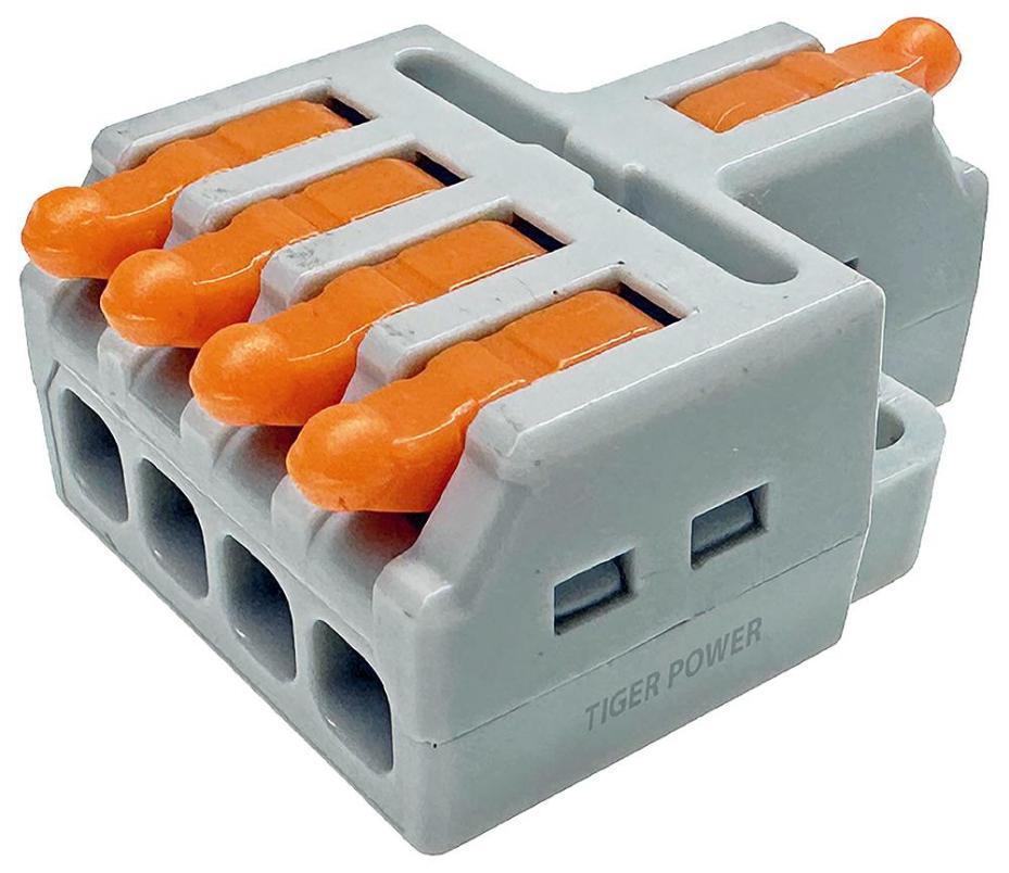 Connettore Rapido Splitter 1 Via In 4 Vie, 32A, 250V AC - TGR-QC-1-4 | eBay