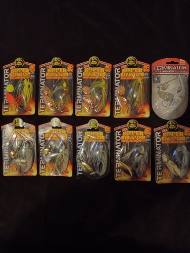 Terminator spinner bait old stock lot of 10 lures | eBay