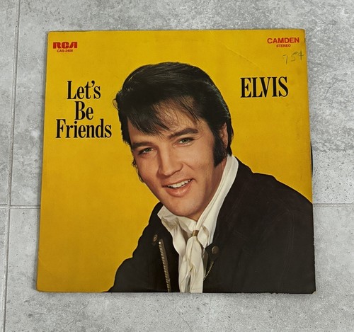 ELVIS PRESLEY - Let's Be Friends RCA Camden CAS-2408 LP Vinyl Record | eBay
