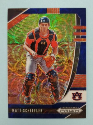 2020 Panini Prizm Draft Matt Scheffler Blue Scope #PDP105 Card /15 | eBay