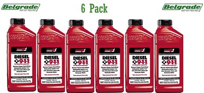 Case of DIESEL 911 Fuel Anti-Freezer Power Service 8025 (6 Bottles ...