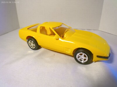 AMT Promo Model Car - 1995 Corvette ZR-1 - Competition Yellow | eBay