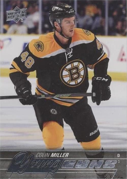2015-16 Upper Deck - Young Guns Colin Miller #247 (RC) for sale online ...