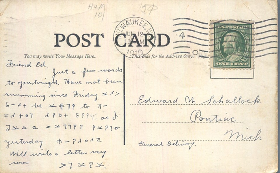 I'm Goin to Tell Little Girl Eavesdropping at Keyhole 1910 JD Cardinell ...