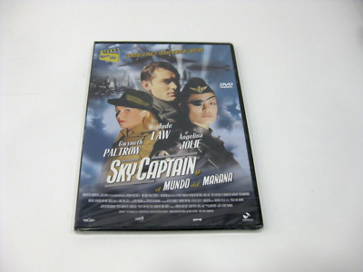 Sky Captain Dvd Gwyneth Paltrow Jude Law Angelina Jolie ( Sealed New ...