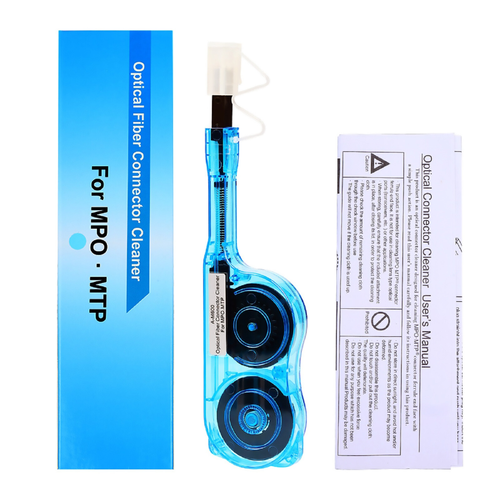 Optical Fiber Cleaner MPO/MTP Type Connecter End Face Cleaning Pen Tool ...