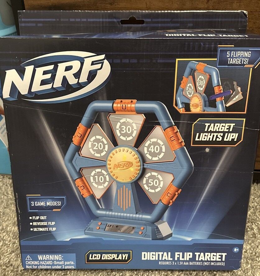 NERF Elite Digital Flip Target LCD Display New in Box | eBay