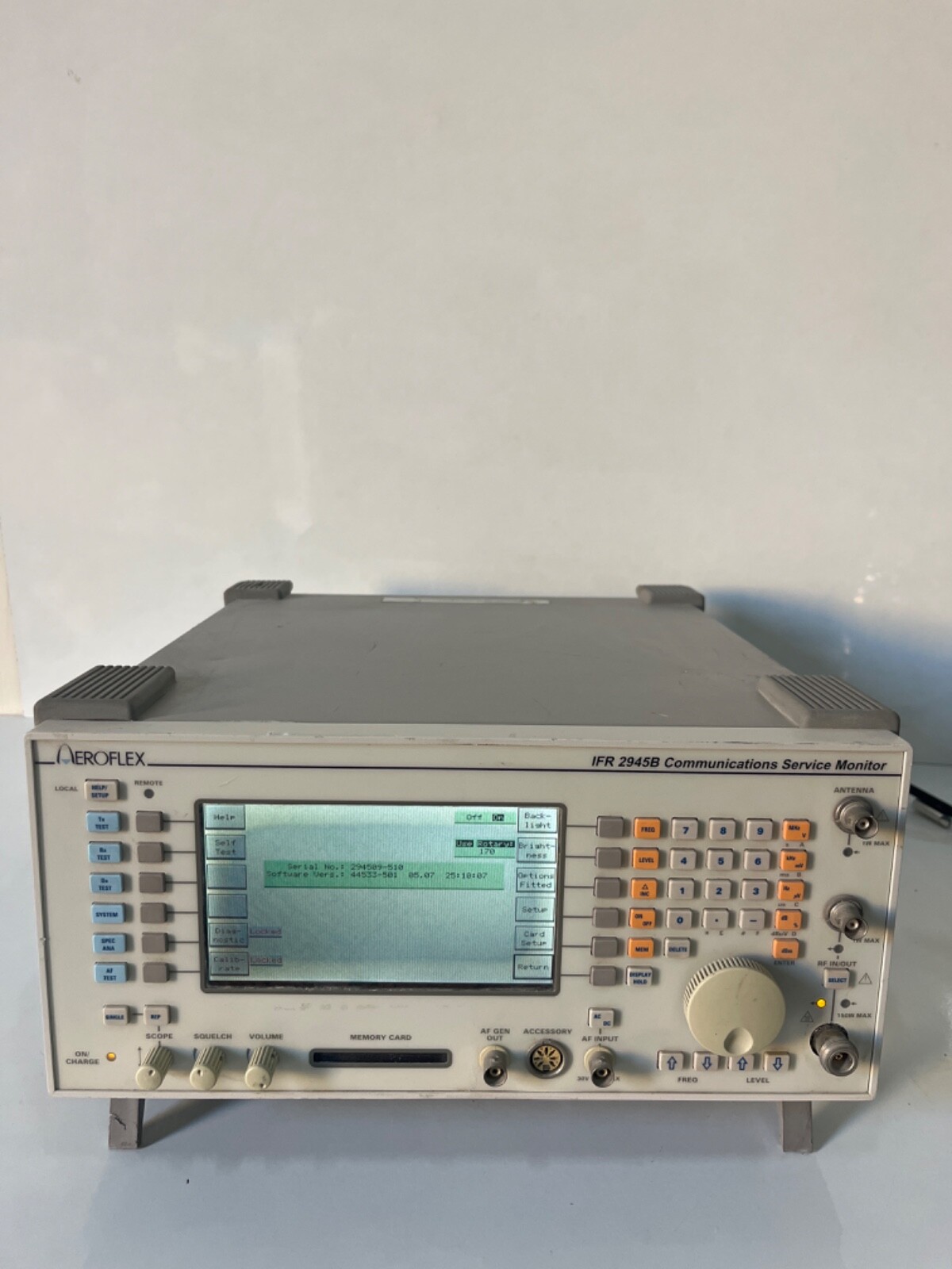 Aeroflex IFR 2945B Communications Service Monitor - Loaded & CALIBRATED ...