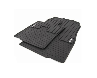 Genuine Front Black Rubber All Weather Floor Mat Set for Mini Cooper ...
