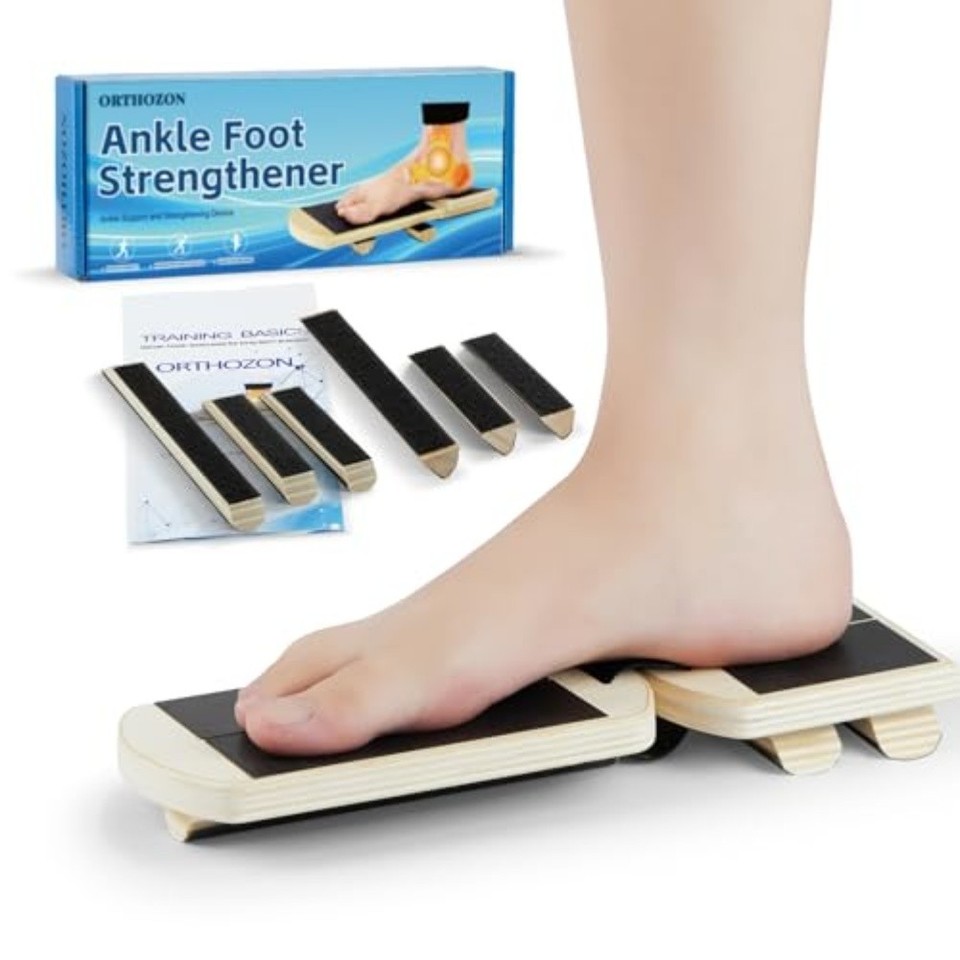 Wooden Balance Board for Ankle Foot Strengthening and Coordination ...