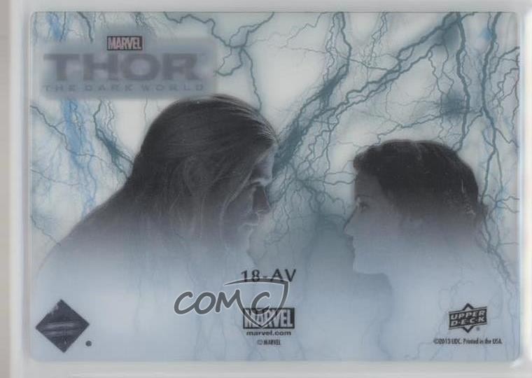 2013 Upper Deck Marvel Thor: The Aether Acrylic Thor Dark World Movie ...