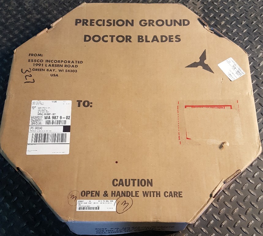 Essco Kadant Lodding Blade DST Fiberline AC .060"/.050" x 3" x 314.17 ...